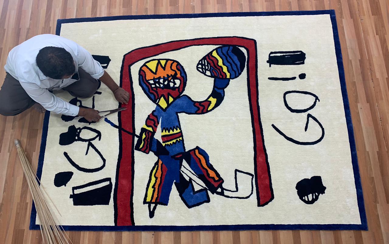 Children Rugs from Children's Art - Bespoke and Handmade